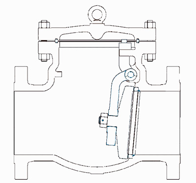 H44H、H44Y、H44W、H44T旋启式止回阀